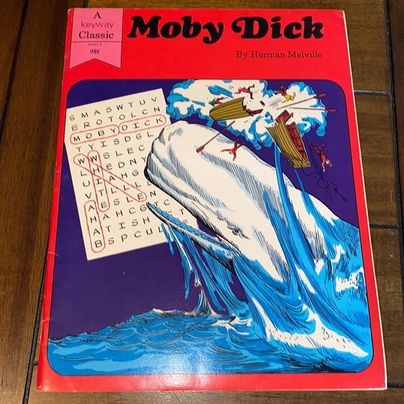 Other | Moby Dick Vintage Book With Games Puzzles Etc | Poshmark